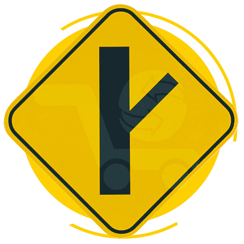 Señal de intersección lateral oblicua SP-14 — Tienda Semex