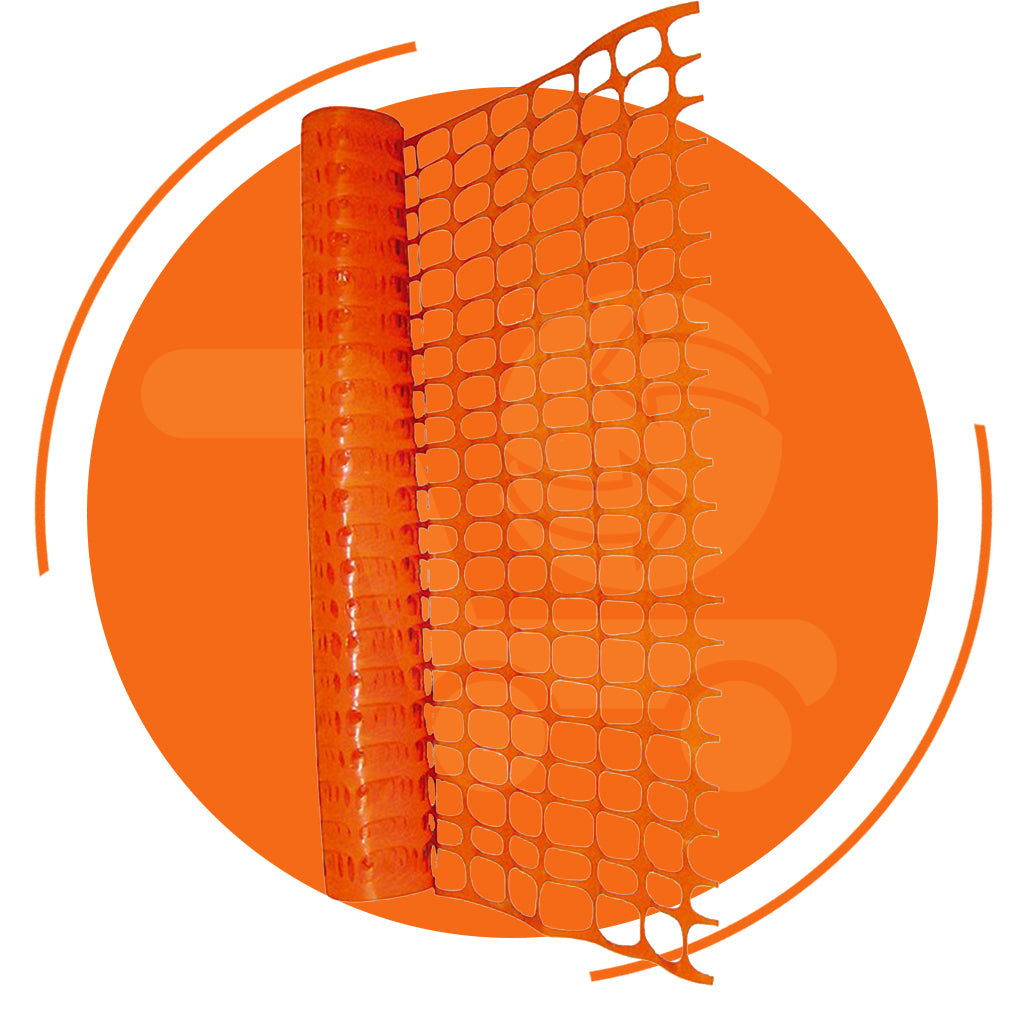 Malla plástica naranja — Tienda Semex